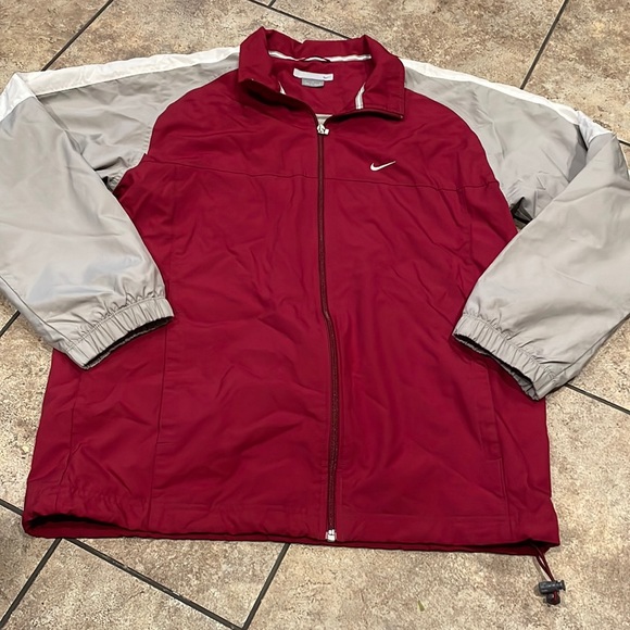 Nike | Jackets & Coats | Vintage Maroon Nike Jacket Medium | Poshmark